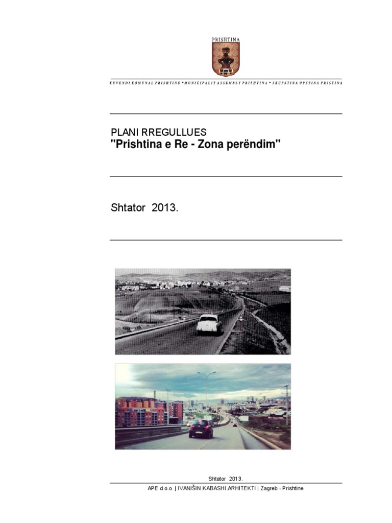 PR Prishtina e Re Zona Perendim Pjesa Tekstuale | PDF