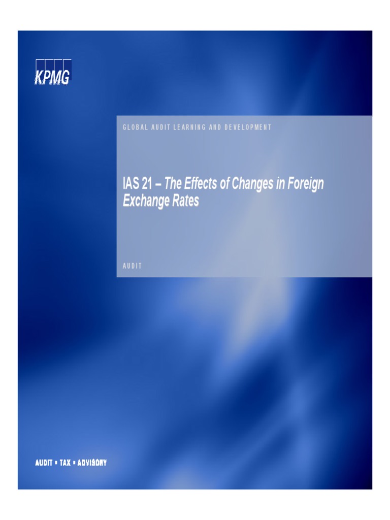 SBR IAS-21 Exchange Rates - Presentation - Joseph-Kariuki - KPMG | PDF ...