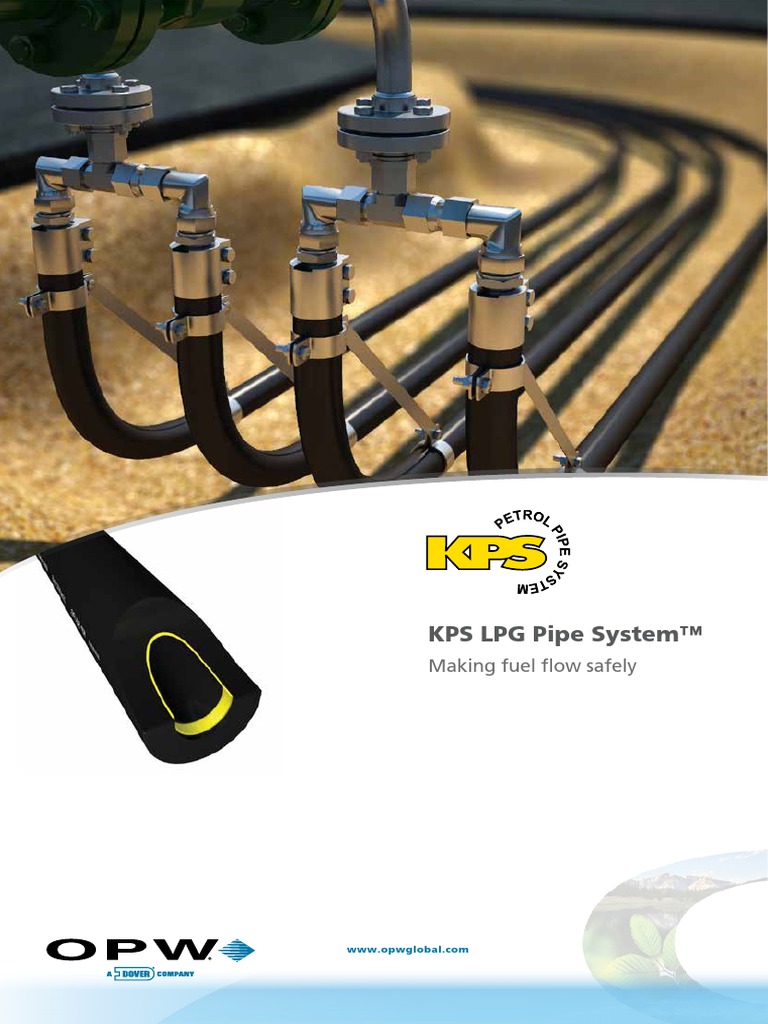 KPS LPG Pipe System™: Making Fuel Flow Safely | PDF | Liquefied ...