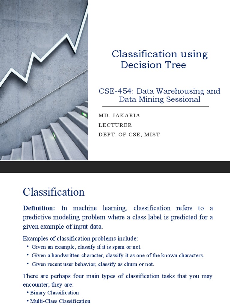 Classification using Decision Tree | PDF | Statistical Classification ...