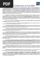 Calendario Académico UEx 2025 - 2026 | PDF | Universidad | Escuelas