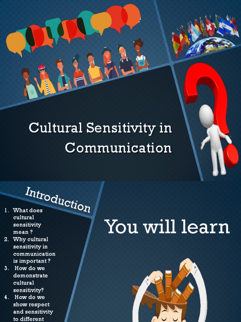 Cultural Sensitivity in Communication | PDF | Sensitivity And ...
