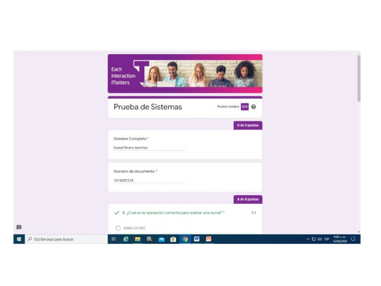 2 Prueba Teleperformance | PDF