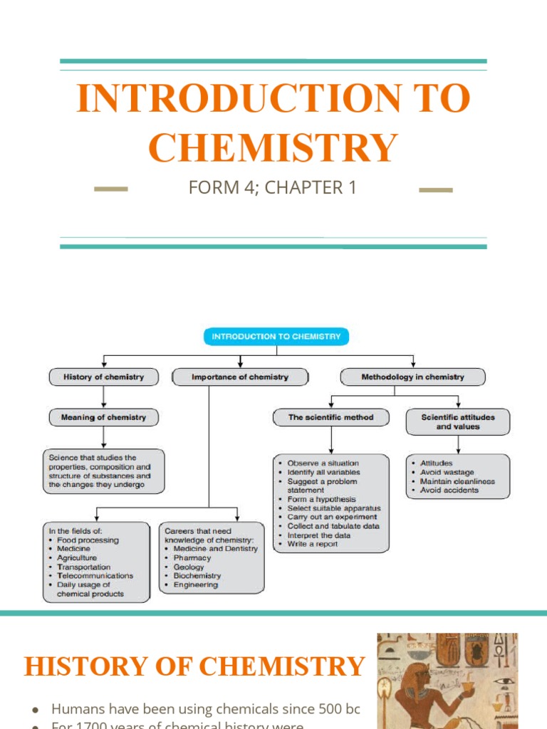 Chemistry Form 4 Chapter 1 | PDF