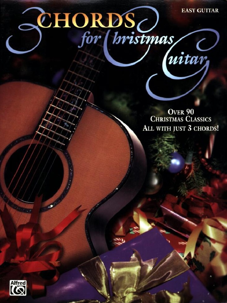 3 Chords For Christmas Guitar Easy Guitar Edition Guitar PDF | PDF ...