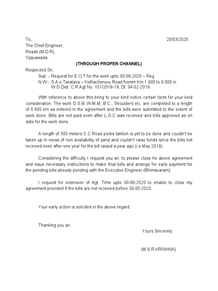 Through Proper Channel | PDF