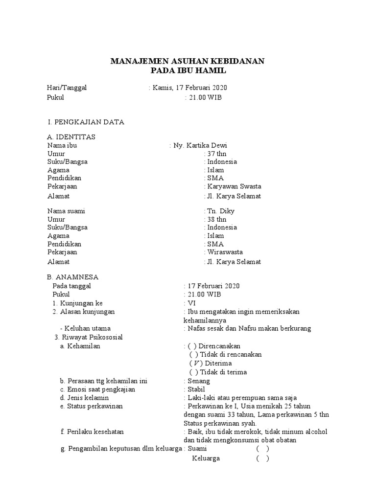 Askeb Ibu HAMIL | PDF