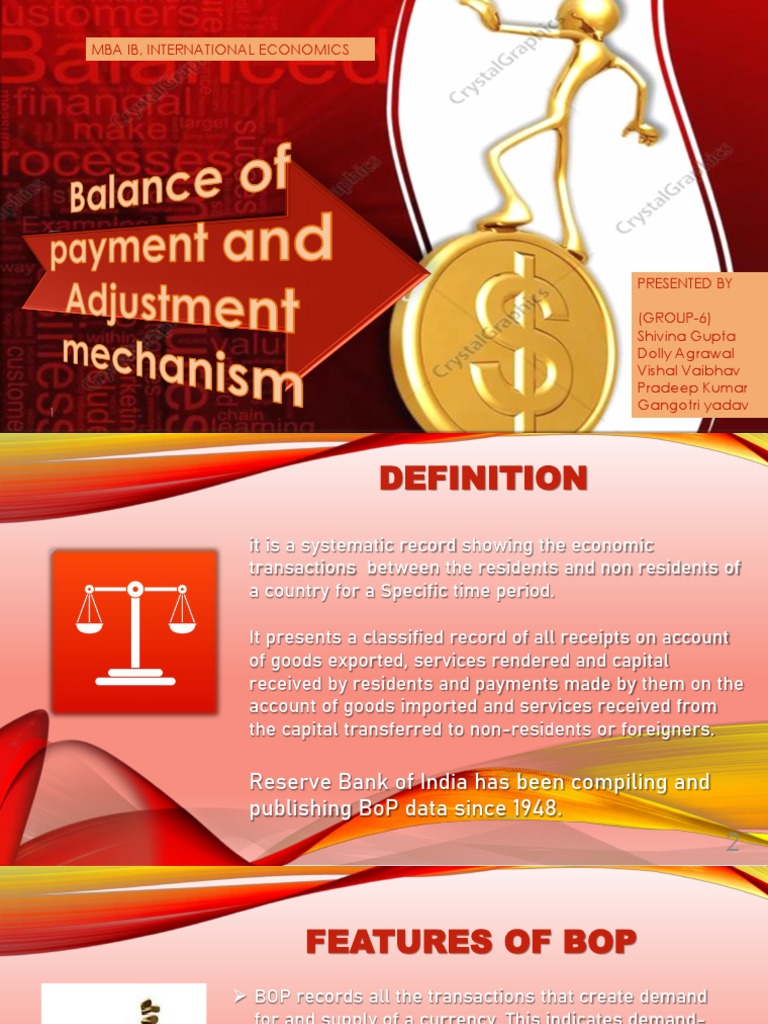 Mba Ib, International Economics | PDF | Exchange Rate | Balance Of Payments