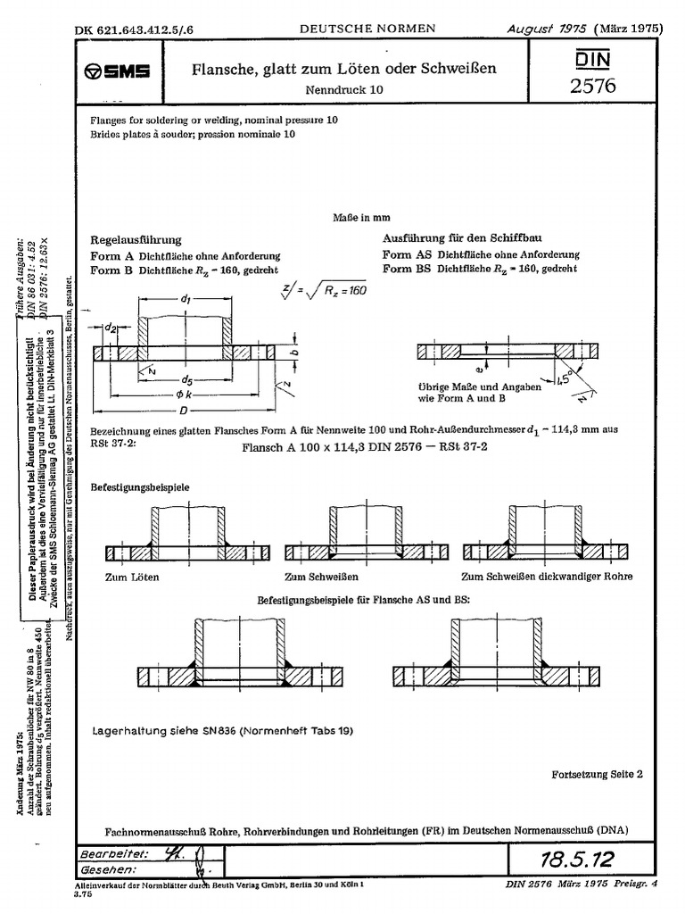 Din2576 PDF | PDF