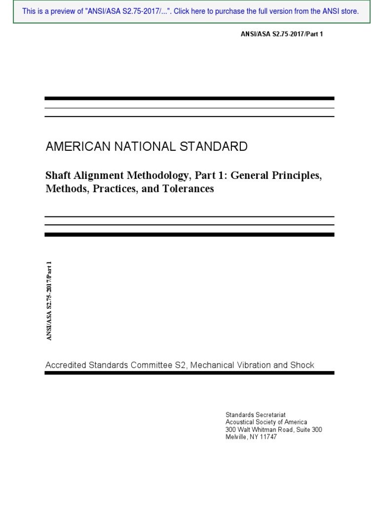 Preview ANSI+ASA+S2.75-2017+Part+1 PDF | PDF | Machines | Mechanical ...