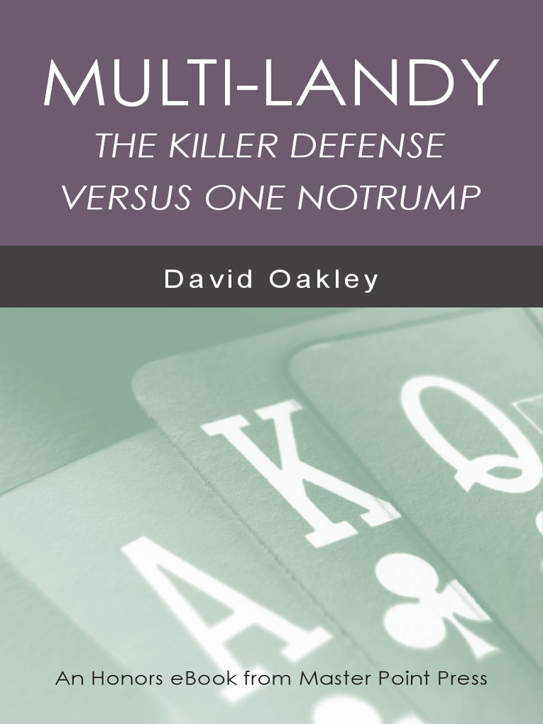 Sample - Multi-Landy | PDF | Contract Bridge | Sports