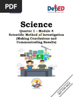 Scientific Models and The Particle Model of Matter | PDF | Liquids | Matter