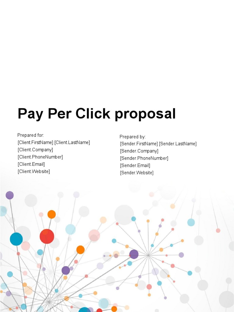 Template - Pay Per Click Proposal | PDF | Search Engine Optimization ...