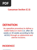 Case Study: Lower Segment Caesarean Section | PDF | Caesarean Section | Childbirth