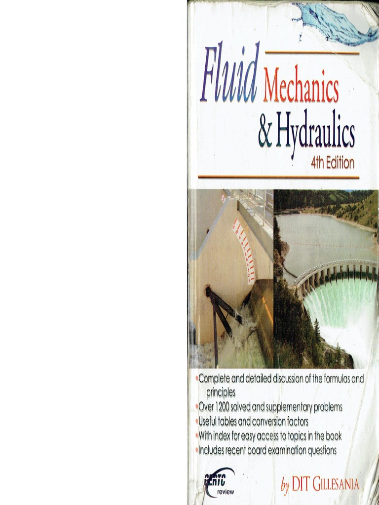 Fluid Mechanics Hydraulics by Gillesania PDF | PDF