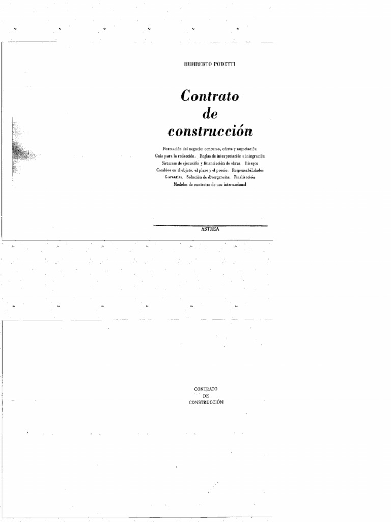 Contrato de Construccion - Podetti.compressed | PDF