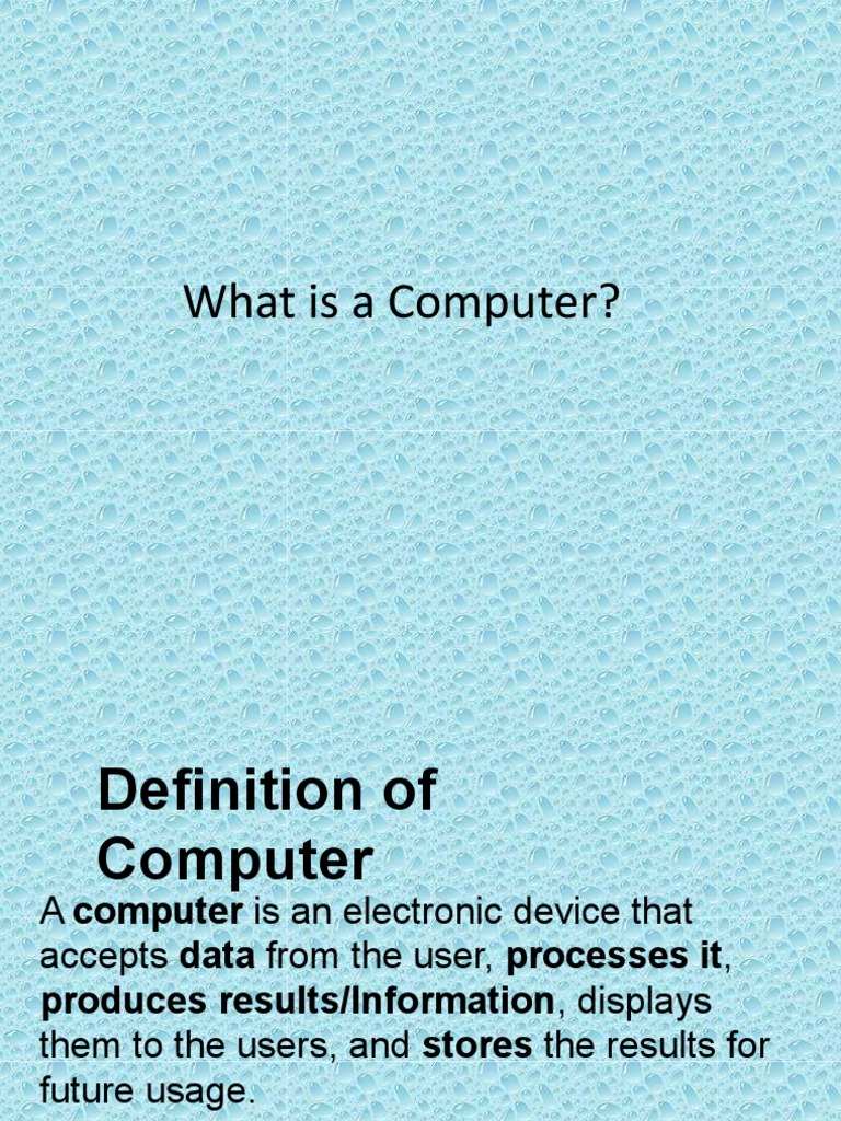 History of Computer | PDF | Computer Architecture | Equipment