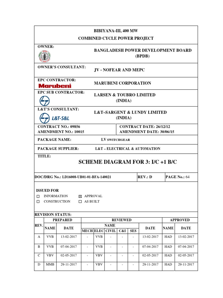 SWW8830 Uce PMCC 3ic & 1BC | PDF | Service Companies | Engineering