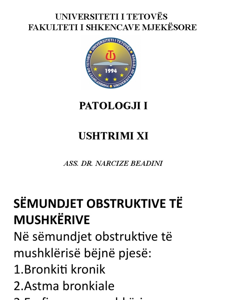 Semundjet Obstruktive | PDF