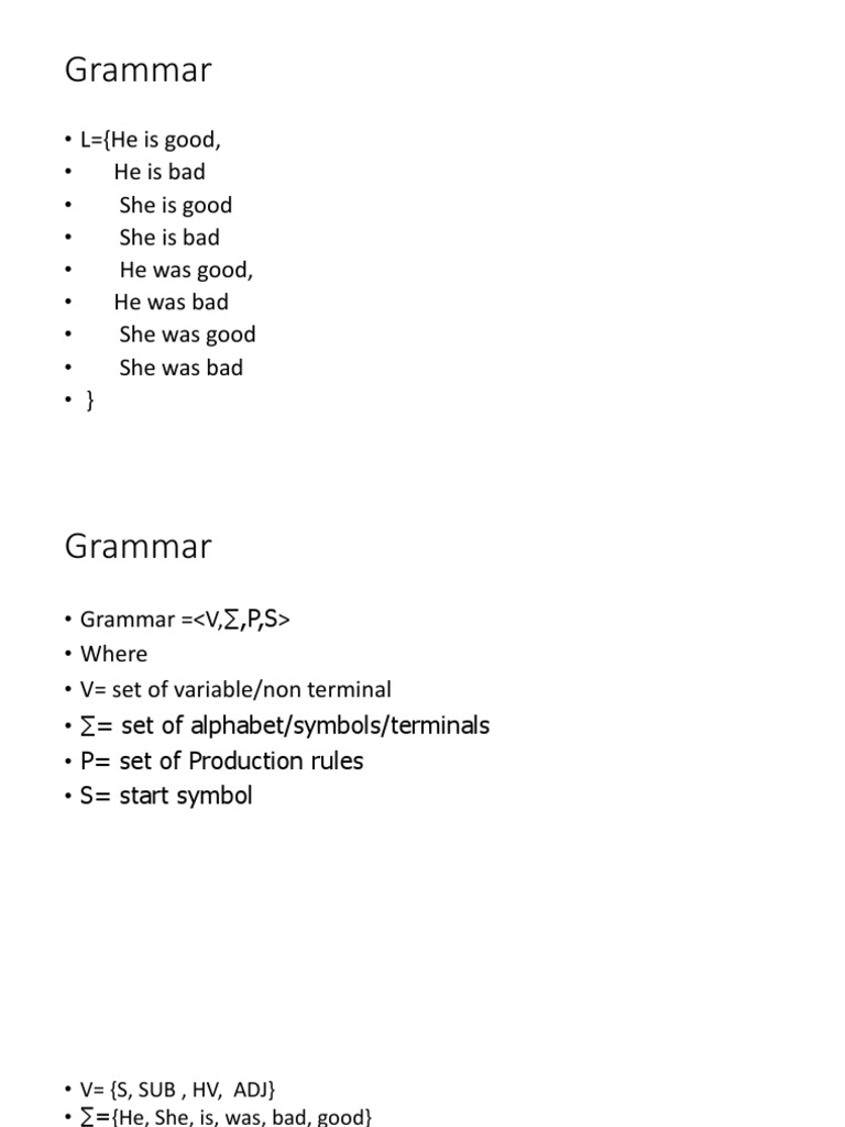 Grammar, Ambiguity, Left Recursion, Left Factoring, Recursive Descent & Predictive Parser PDF ...