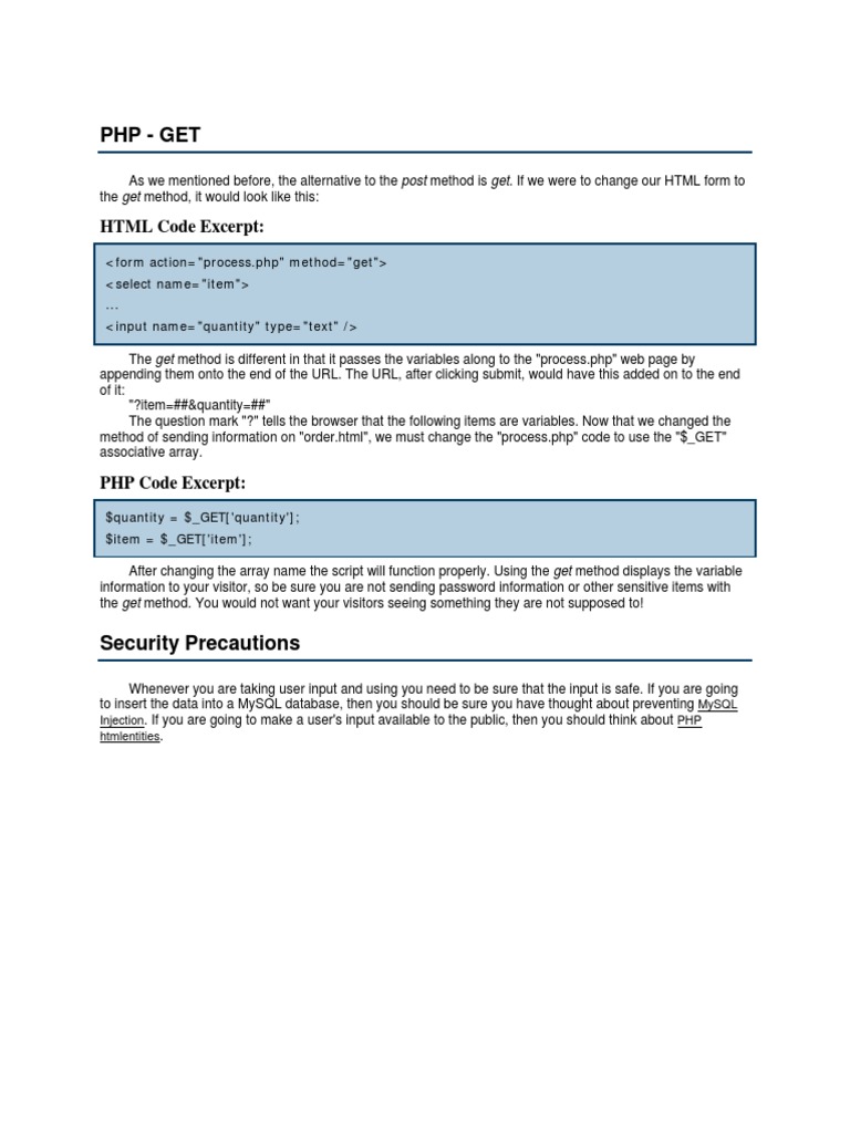 PHP Tizag Tutorial-51 | PDF