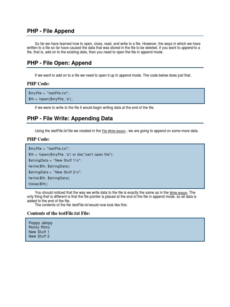 PHP Tizag Tutorial-65 | PDF