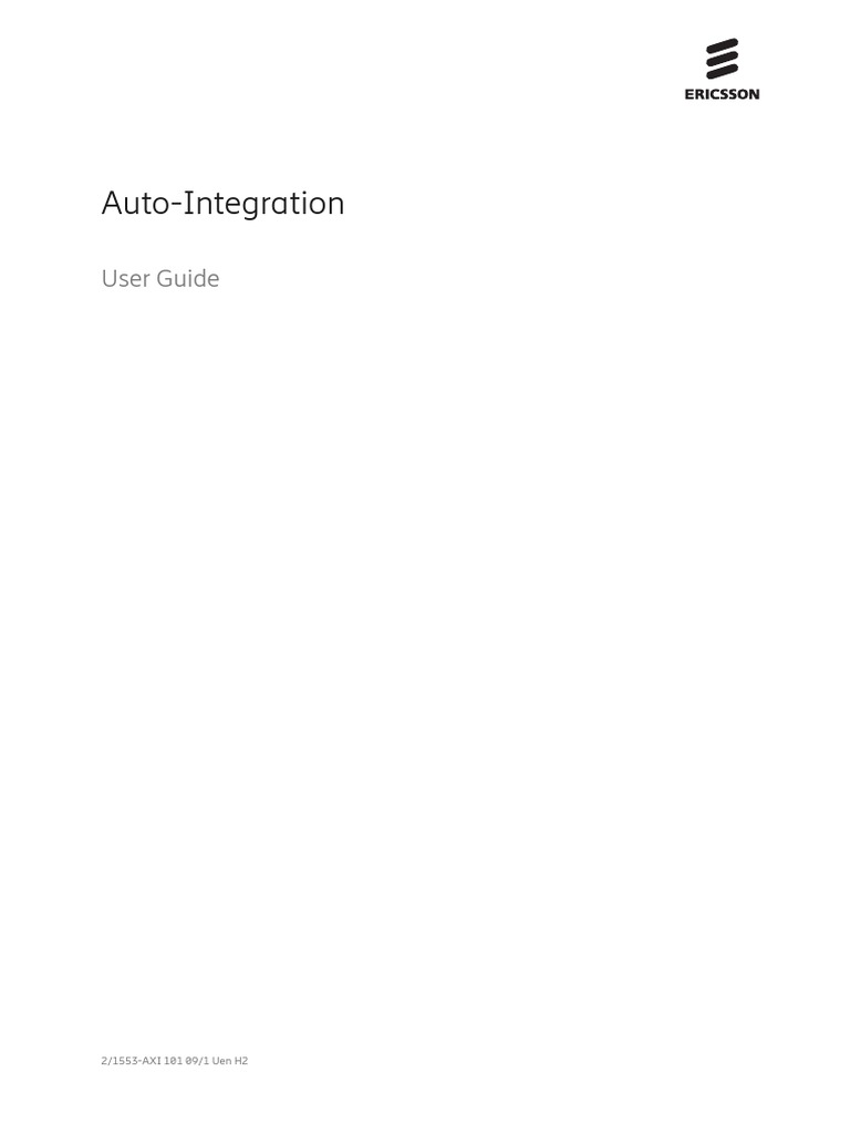 Auto-Integration: User Guide | PDF | Computer Network | Router (Computing)