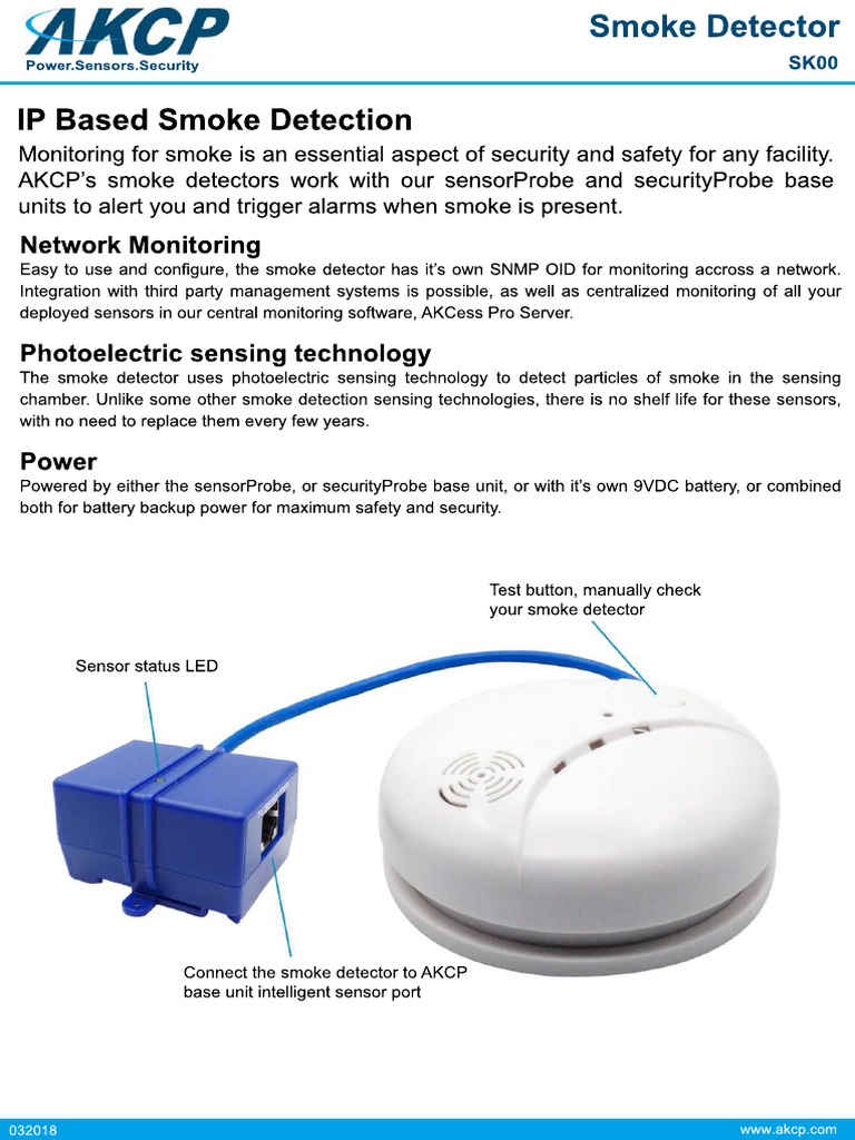 I P Based Smoke Detecti On: Network Moni Tori NG | PDF | Nature