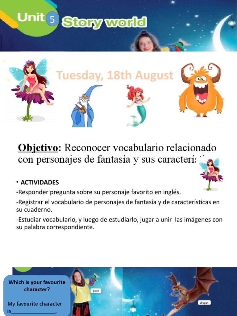 Unit 5 Story World 3RD Grade Vocabulary Lesson | PDF