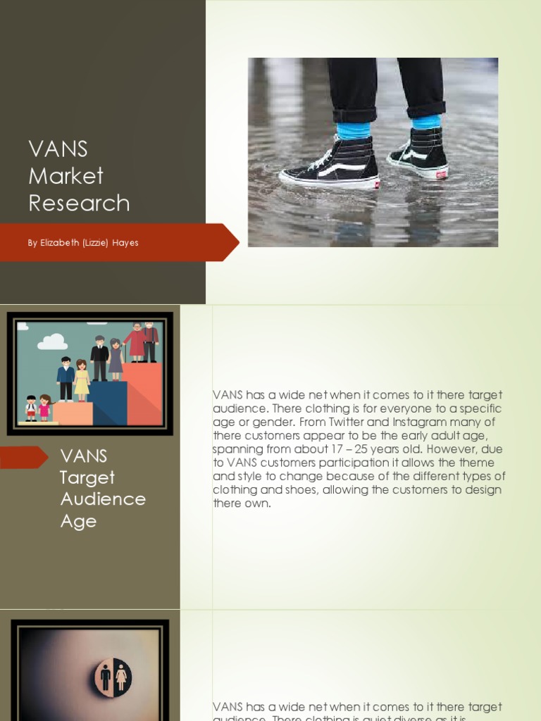Vans - Market Research | PDF