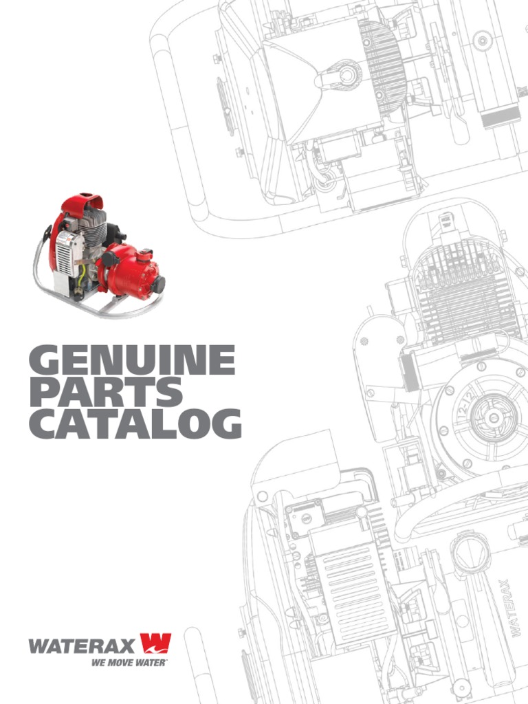 WATERAX Genuine Parts Catalog PDF | PDF | Ignition System | Pump