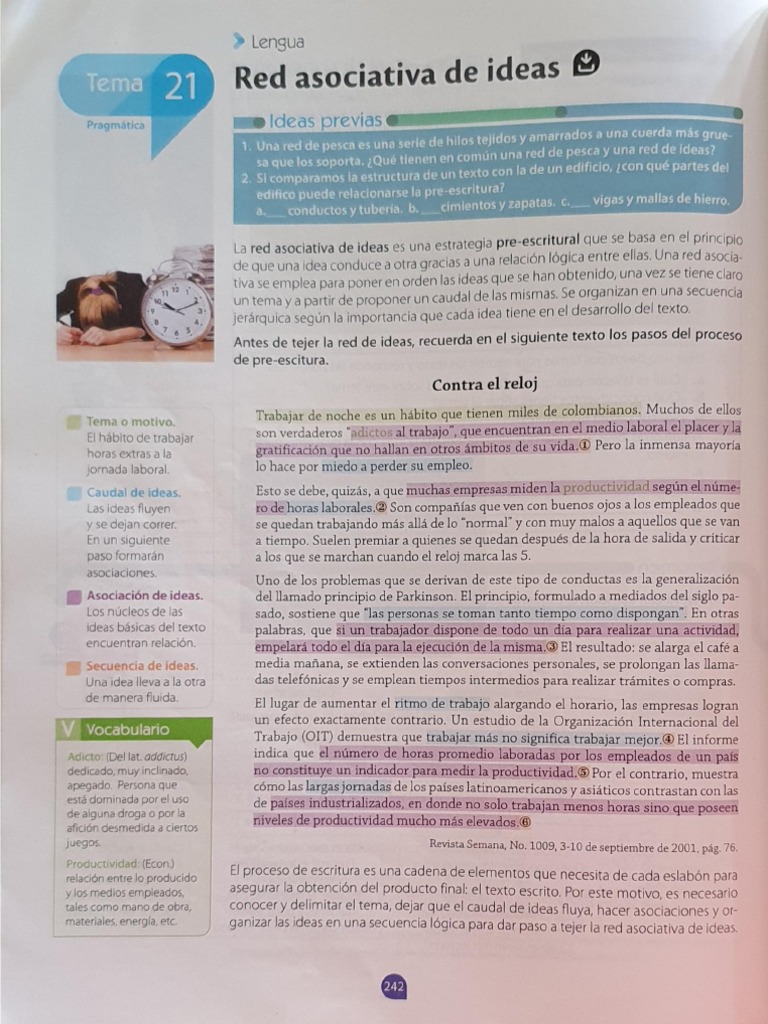 8° Red Asociativa de Ideas | PDF