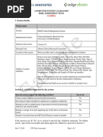 Example of Validation Summary Report - Allergen Control | PDF ...