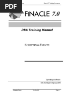 Scripting Userhooks in Finacle PDF | PDF | Scripting Language | Parameter (Computer Programming)