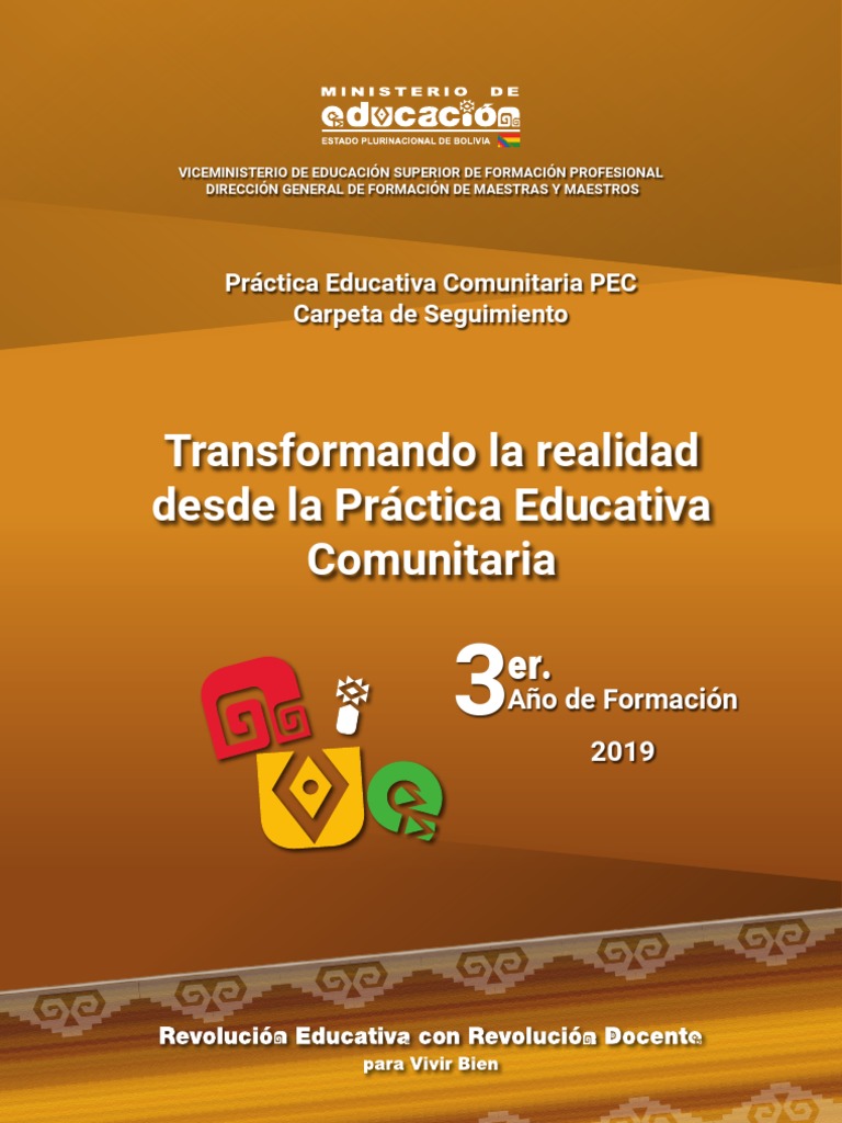 Carpeta Pec Tercero PDF | PDF | Holismo | Plan de estudios