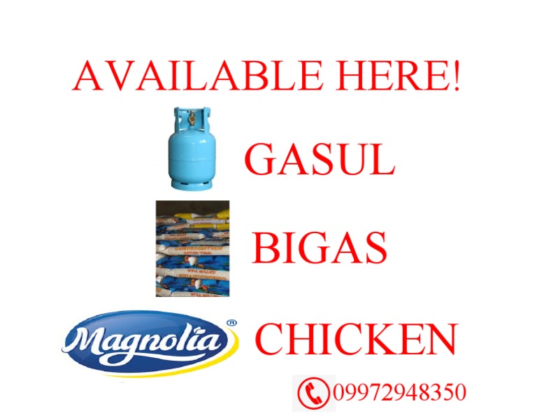 Available Here!: Gasul Bigas Chicken | PDF