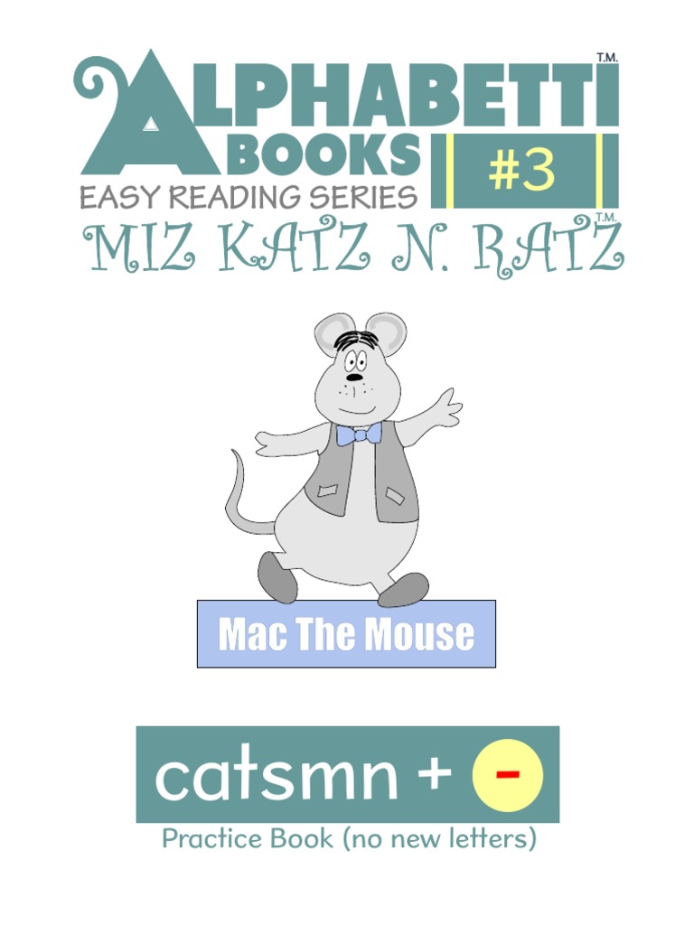 Alphabetti Book 3 - Mac The Mouse PDF | PDF