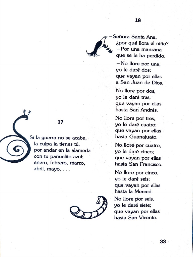 Canciones y Poemas Infantiles PDF | PDF | Comida y bebida | Alimentos