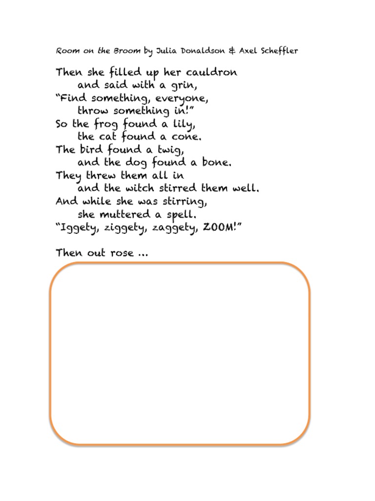 Room On The Broom by Julia Donaldson & Axel Scheffler | PDF