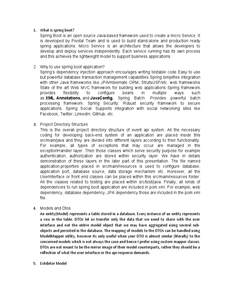 Spring Boot Pdf Spring Framework Application Programming Interface