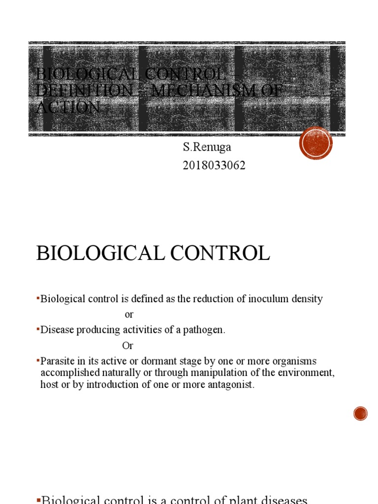 Biological Control of Pathogen | PDF
