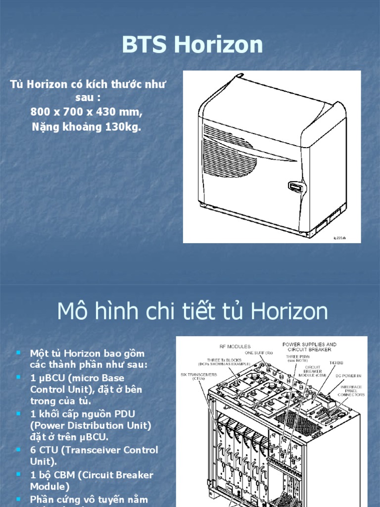 BTS 2G Motorola Horizon Đã S A | PDF