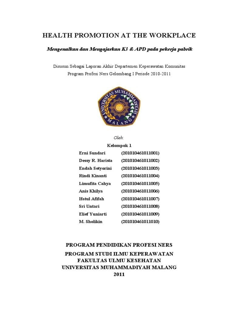 Contoh Laporan UKK | PDF