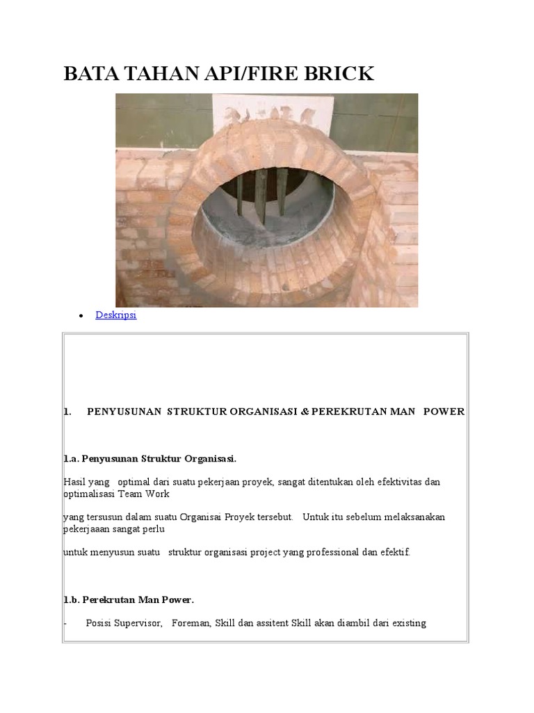 Bata Tahan API | PDF