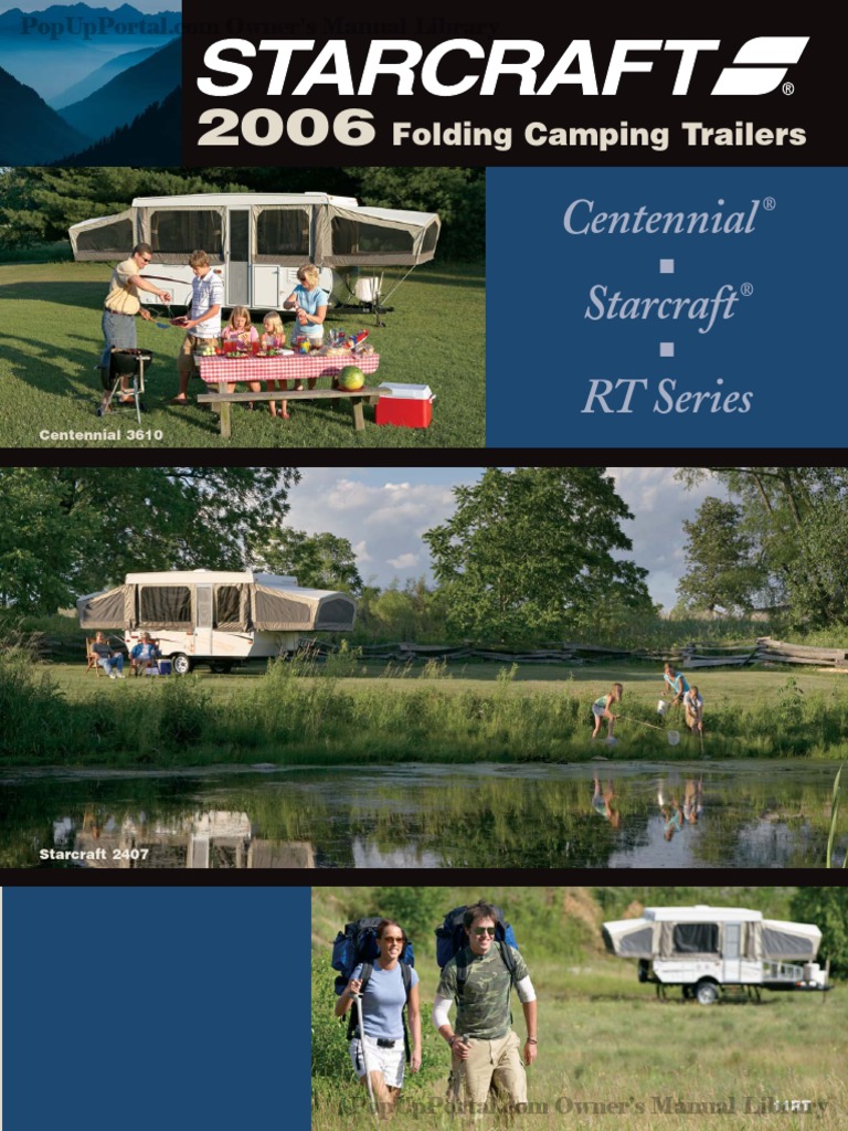 2006 Starcraft Folding Camping Trailers Brochure | PDF | Recreational ...