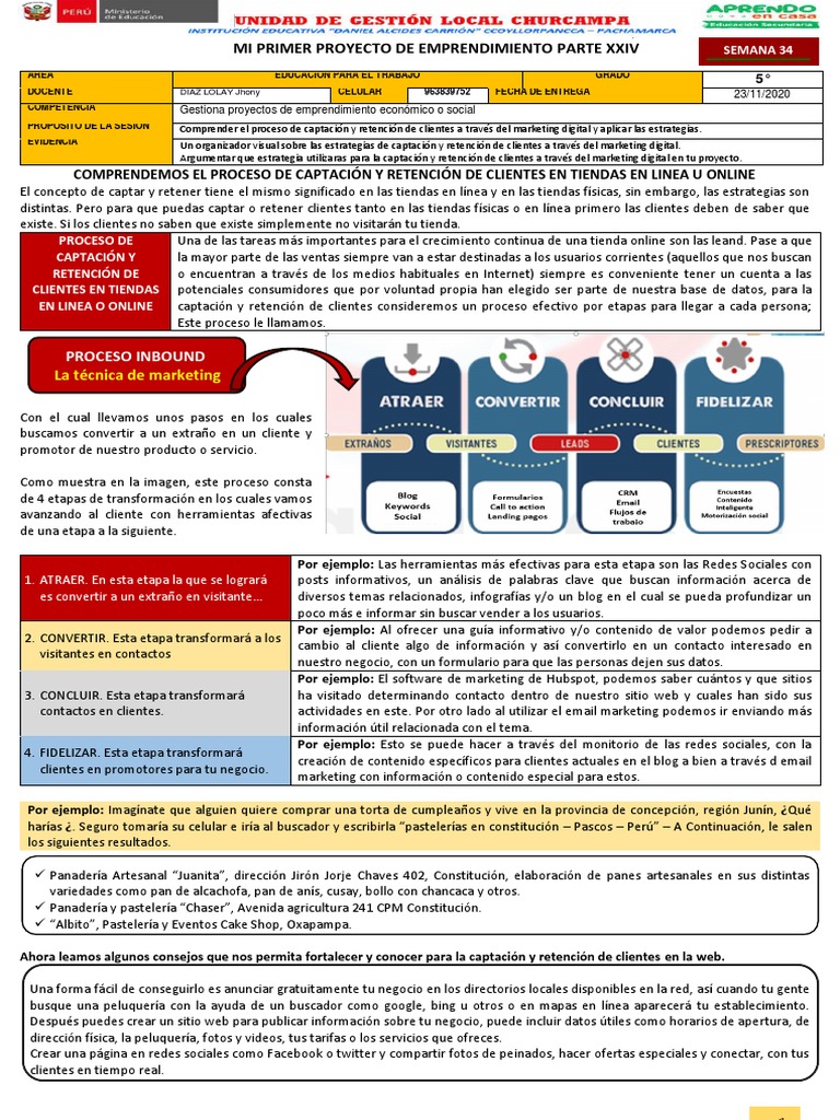 Ept 5° Semana 34 | PDF | Blog | Marketing