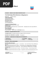 Used Lubricating Oil SDS | PDF | Personal Protective Equipment