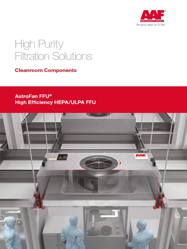 AAF Product Leaflet AstroFan FFU EN PDF | PDF | Building Engineering ...