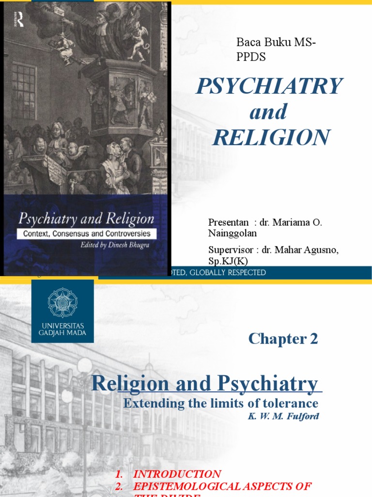 Religion's Role in Psychiatry Insights | PDF | Psychiatry | Psychotherapy