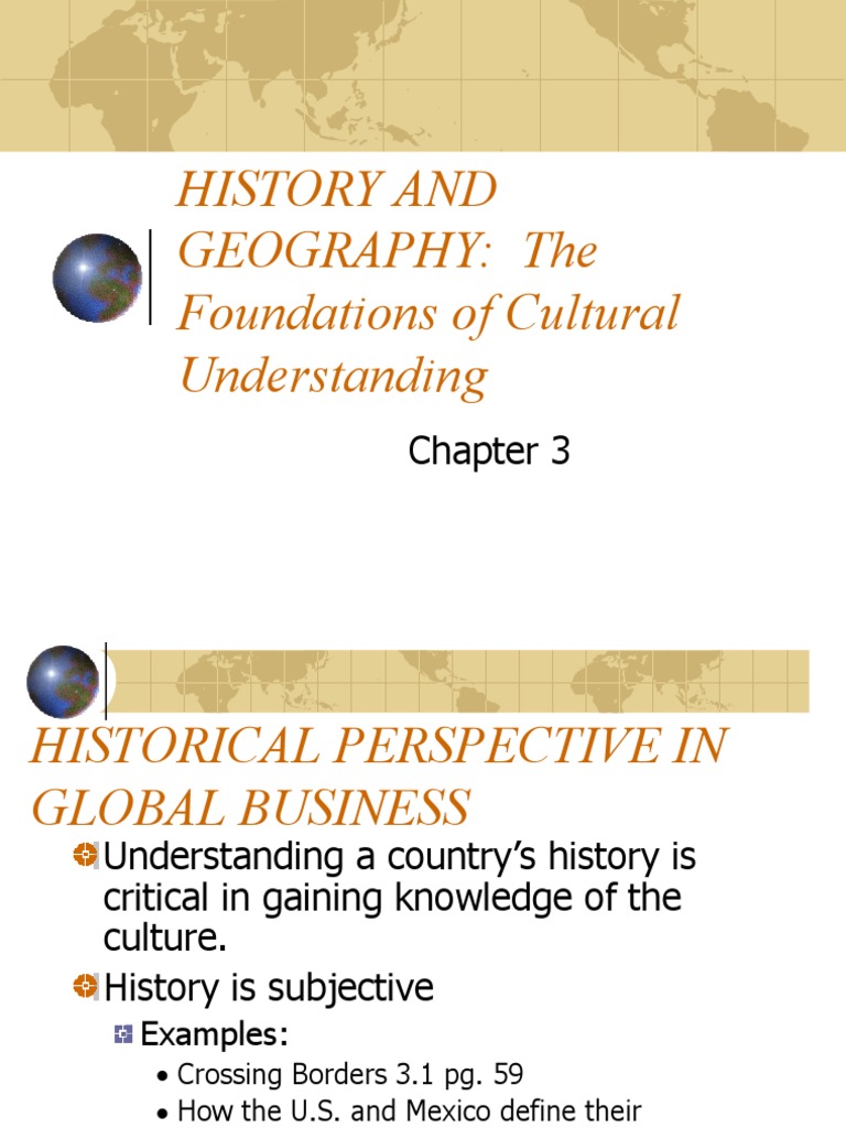 Global Business: History & Geography Insights | PDF | Resource ...